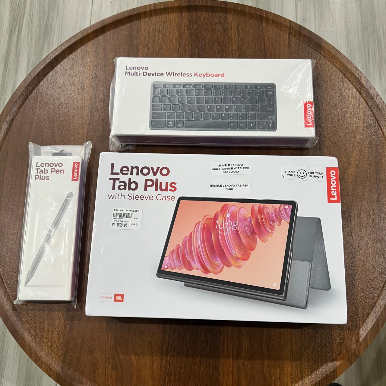 LENOVO TAB PLUS FULL SET - POKYA TECHNOLOGY